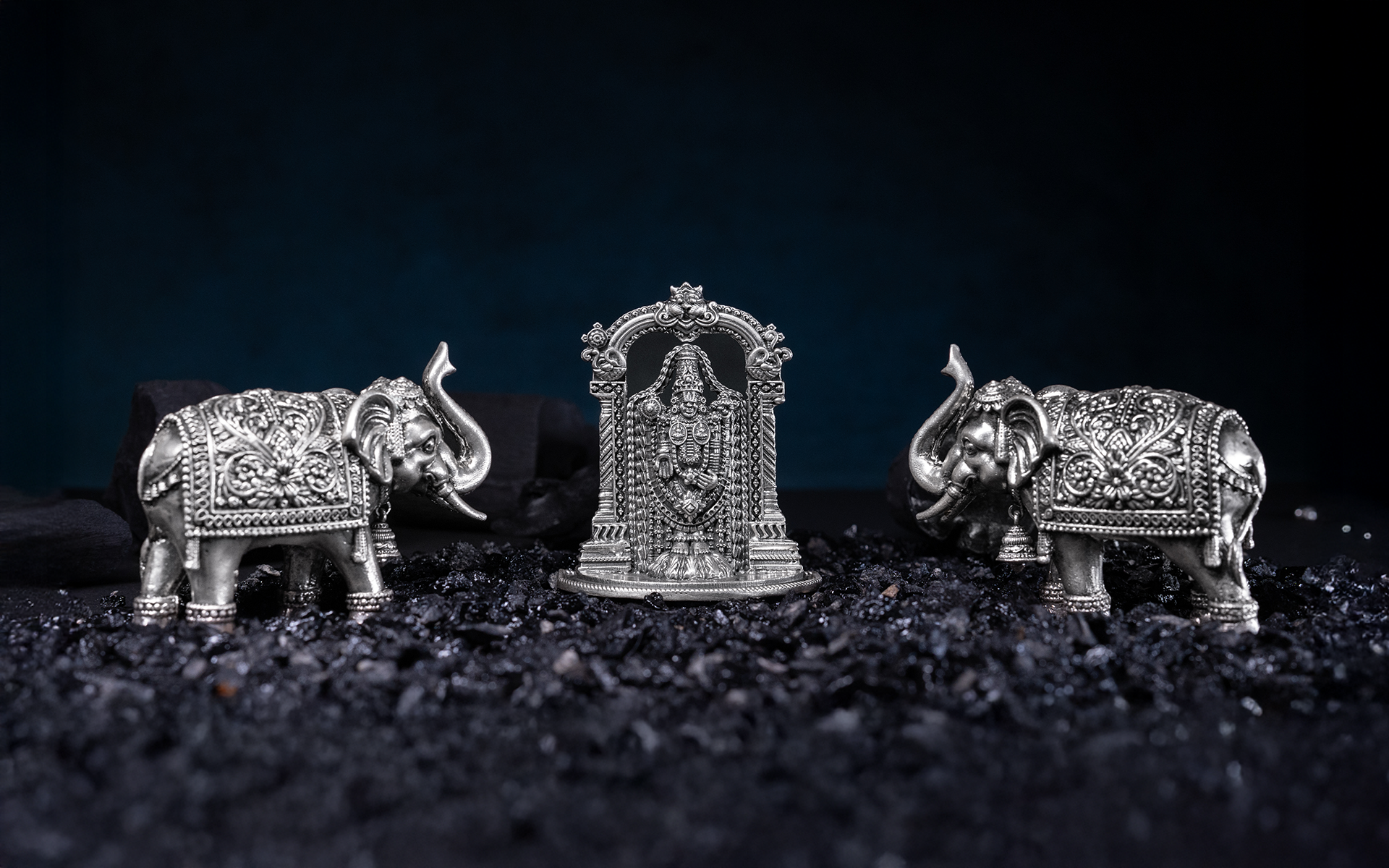 Divine Silver Idols by AKR Jewellers Elevate Your Sacred Space with Gr