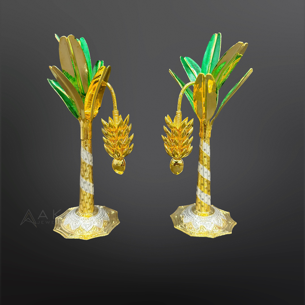 Gold Silver Banana Trees– AKR Jewellers